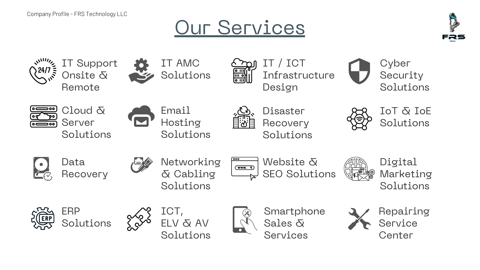 IT AMC & Complete IT Solutions in Dubai & UAE | FRS TECHNOLOGY LLC ...