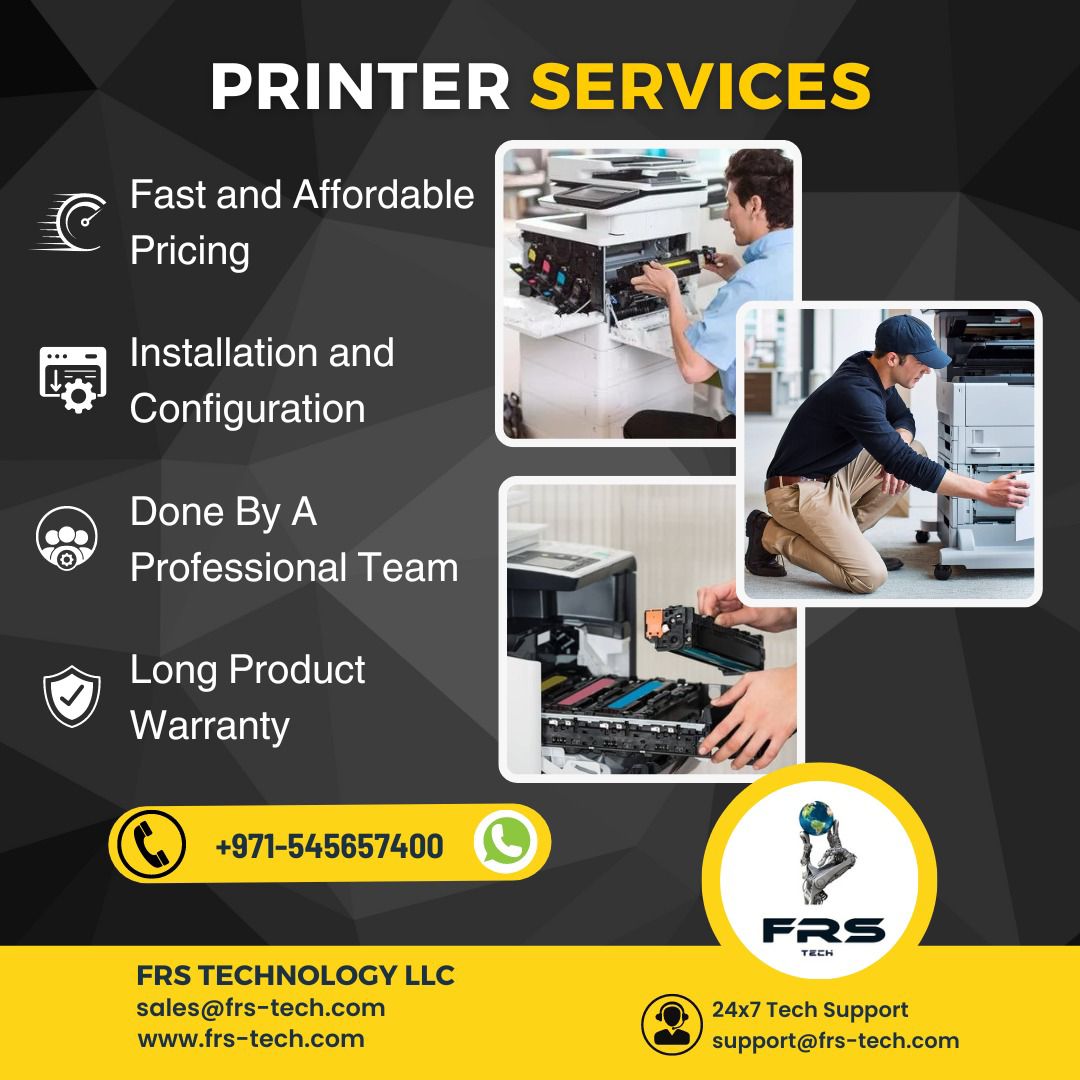 Professional Printer Repair Services in Dubai & UAE