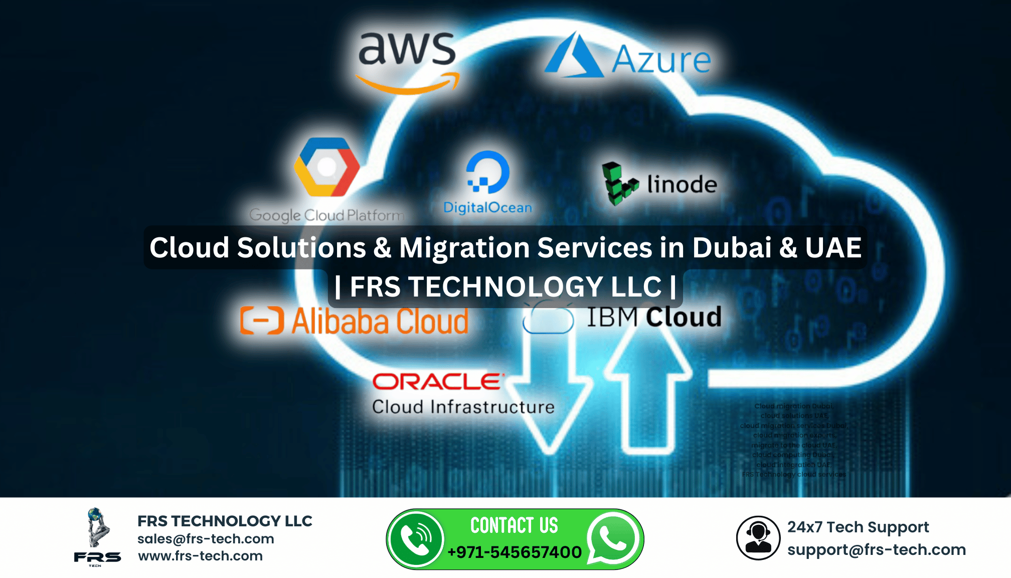 Cloud Migration Services in Dubai, UAE | AWS, Azure, Oracle & More