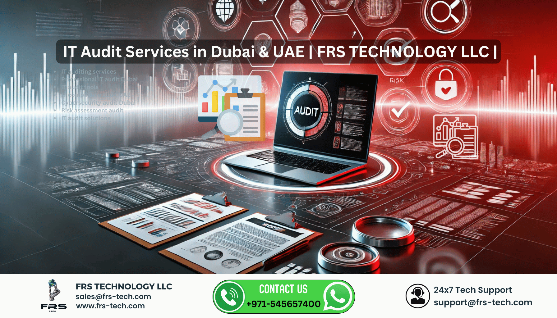 IT Audit Services in Dubai | FRS Technology LLC