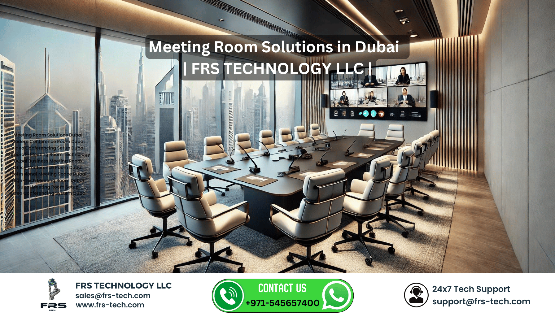 Meeting Room Solutions in Dubai & UAE | FRS Technology LLC - FRS-TECH