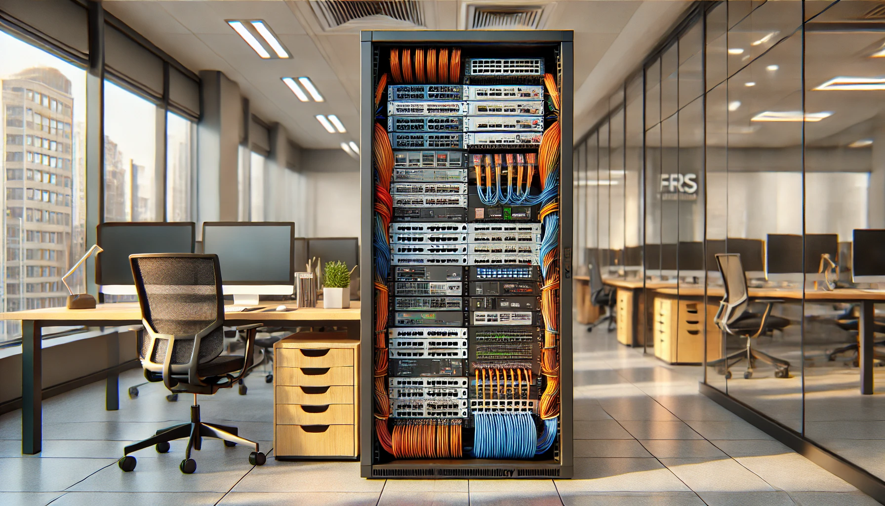Professional Network Rack Installation in Dubai, UAE
