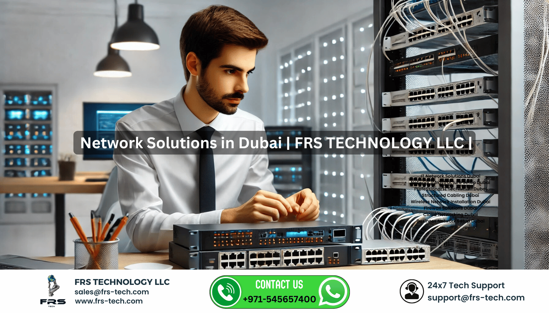 Professional Network Solutions in Dubai - FRS Technology LLC
