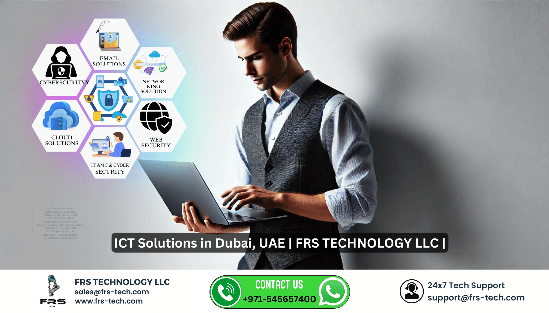 ICT Solutions in Dubai, UAE - Network, Cloud & Cybersecurity | FRS ...