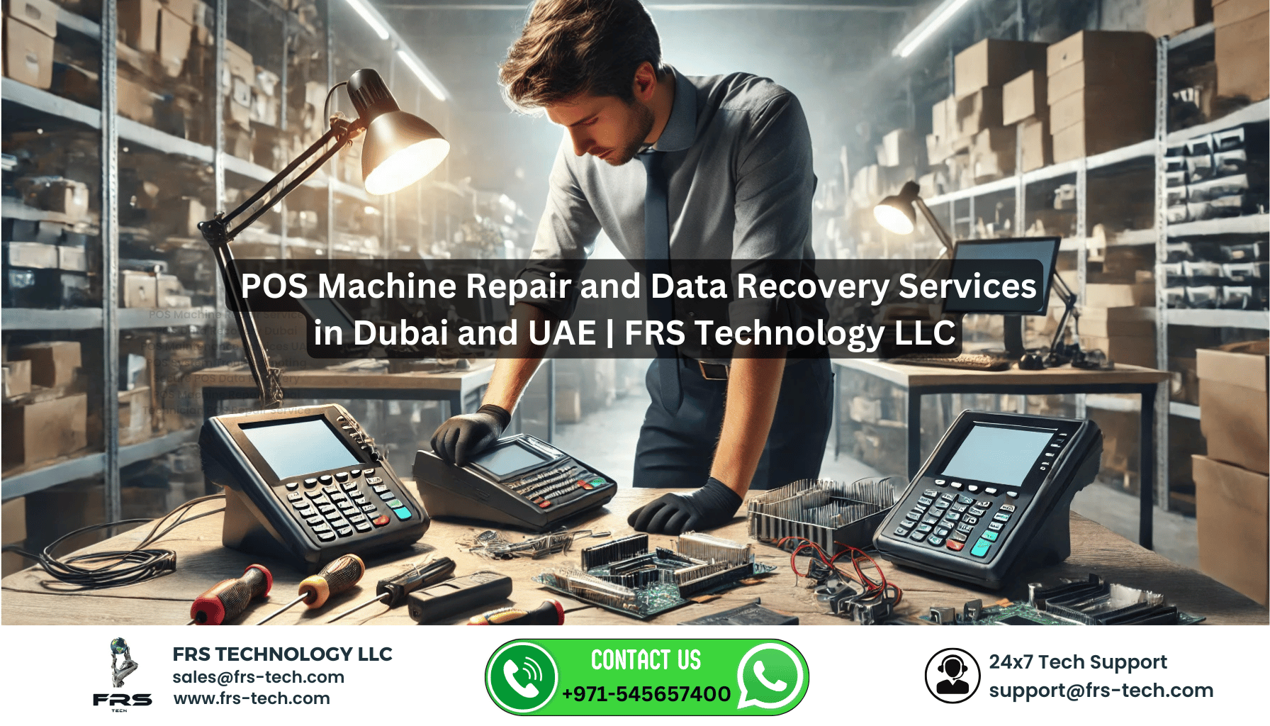 POS Machine Repair and Data Recovery Services in Dubai | FRS Technology LLC